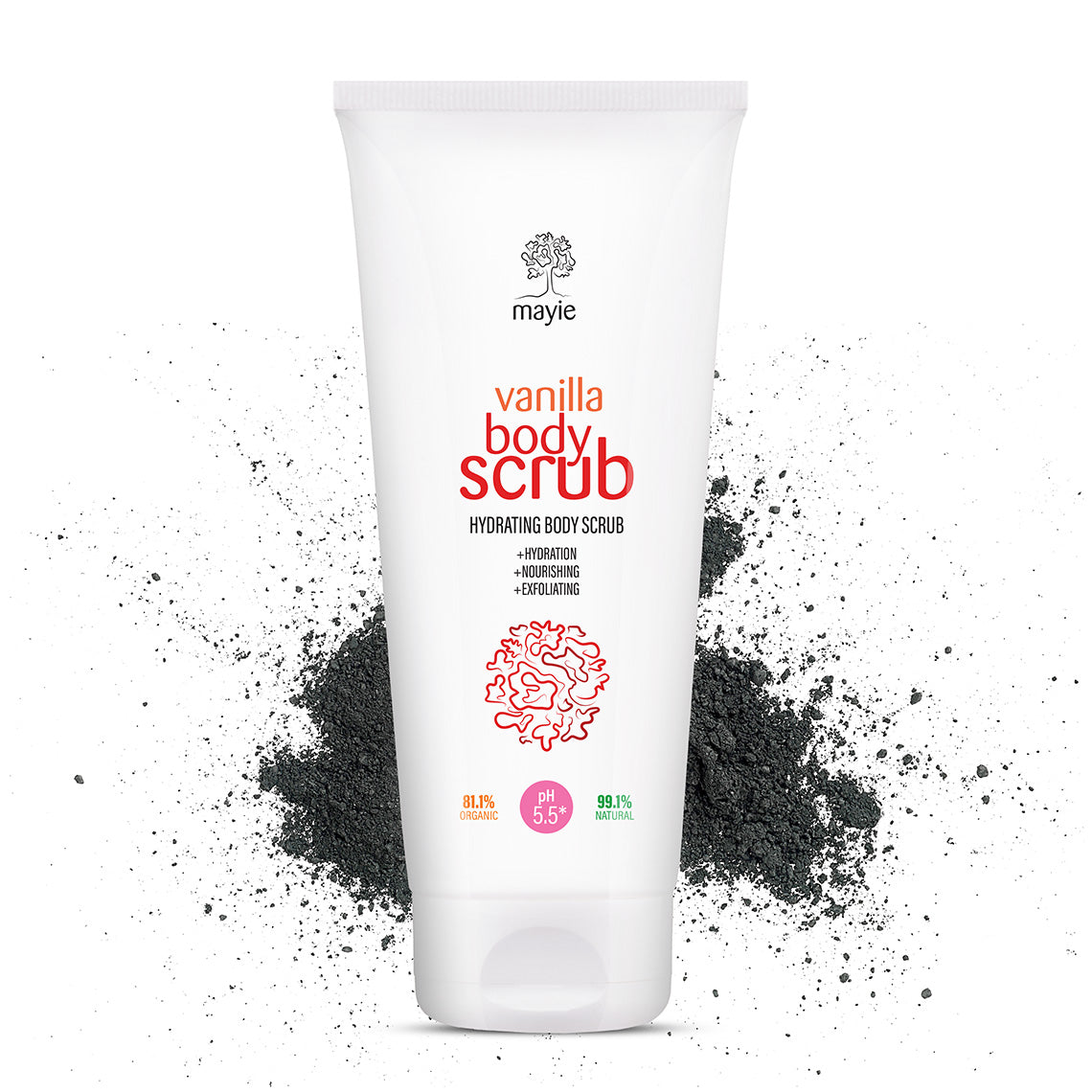 Exfoliant Hidratant pentru Corp, Vanilla Body Scrub – Mayie